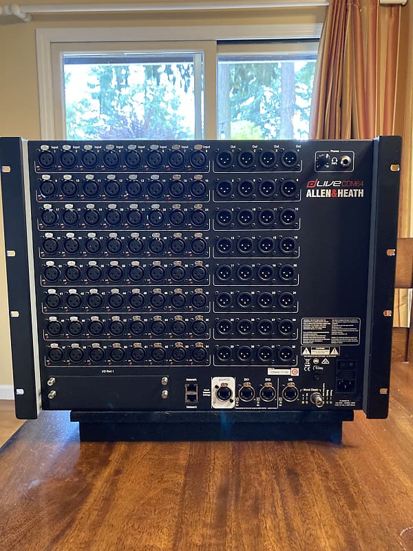 Allen & Heath DLive CDM64 Mixrack 128x64 Mix Engine with | Reverb