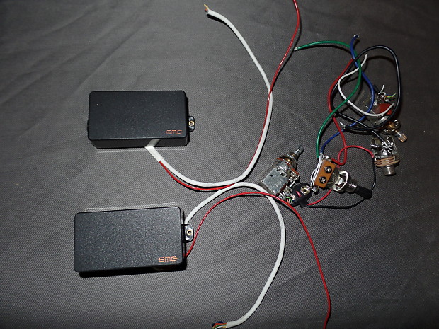 EMG 81TW 89 ACTIVE dual mode humbucker Guitar PICKUP with | Reverb