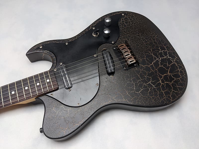 AXL Badwater Eldorado Black Crackle - 2008 - Mad Max Tele | Reverb UK