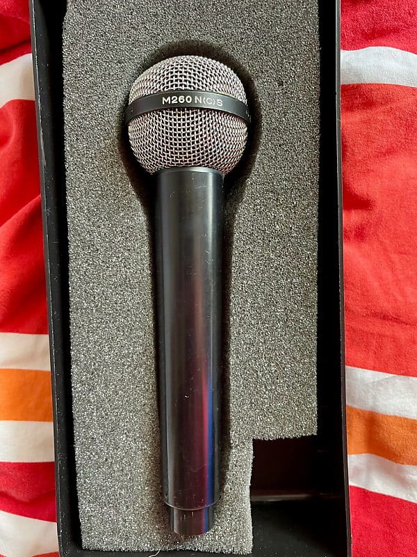 Beyerdynamic M260 N(C)S ribbon microphone mid-80s - Black | Reverb