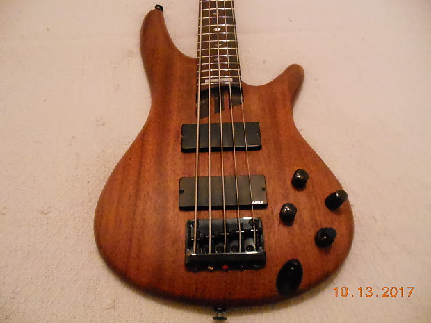 Ibanez SDGR SR1015 5 string active MIJ 1996 Natural Mahogany | Reverb