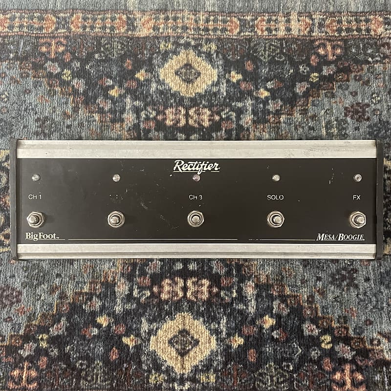 Mesa Boogie Rectifier Big Foot 5 Button Footswitch | Reverb