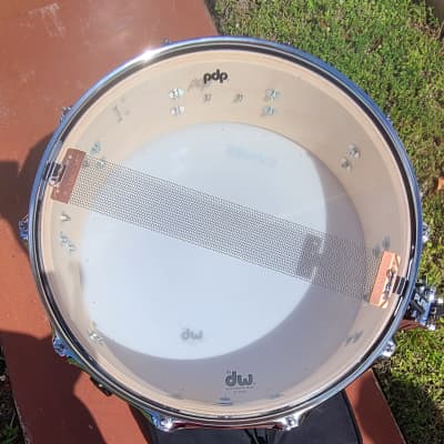 PDP 14" 10 Lug Maple Snare Drum select batter, snares ,Mag. | Reverb