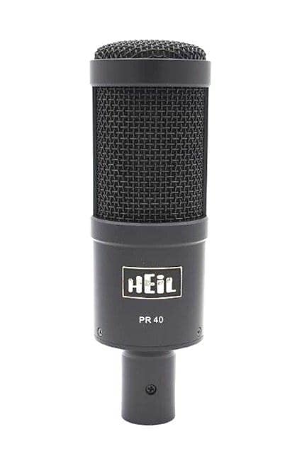Heil Sound PR 40B Dynamic Cardioid Front-Address Studio | Reverb