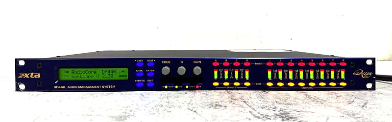 XTA Electronics DP448 4 In 8 Out Speaker Management System | Reverb