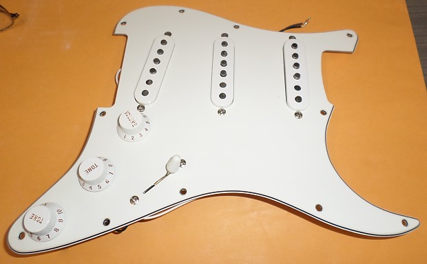 Fender Highway 1 Loaded Pickguard White | Reverb