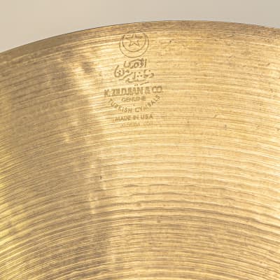 Zildjian K Custom Hybrid Ride Cymbal - 20" - 2250g | Reverb
