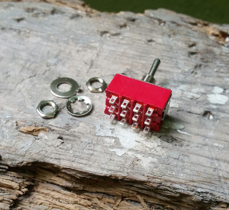 4P3T mini switch ON OFF ON series parallel coil split dual (2 | Reverb