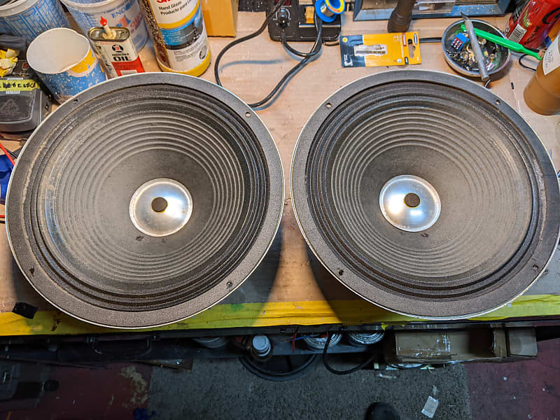 McKenzie Forte Marshall Spec 12" 8 Ohm Guitar Speakers Pair | Reverb