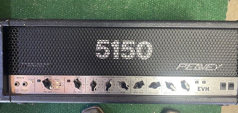 5150 "Block Letter" Guitar Head | Reverb