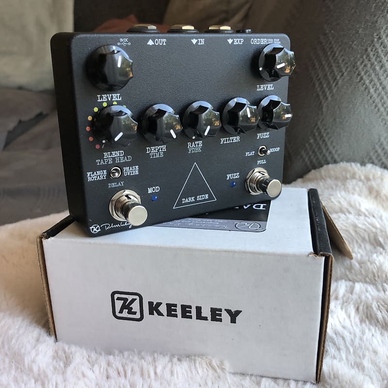 Keeley Dark Side Workstation V2 - Fuzz, Multi-Tape Delay, | Reverb