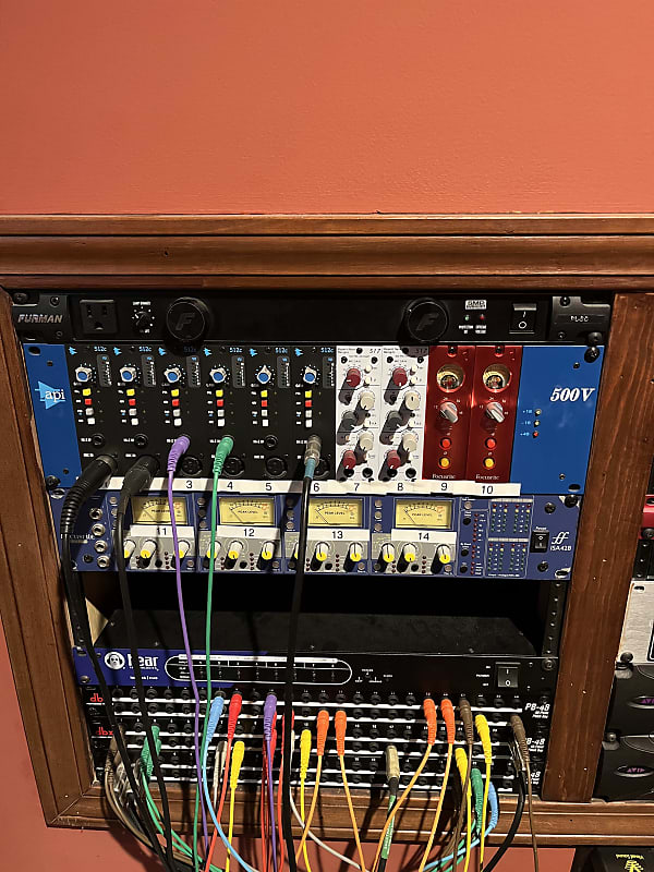 API API 500VPR 10 Slot 500 series rack with power supply | Reverb