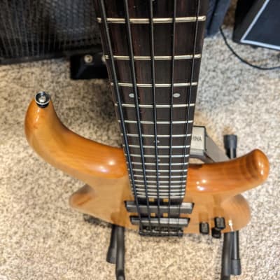 Tobias Toby Pro 5 - Maple & Wenge Neck Thru Solid Figured | Reverb