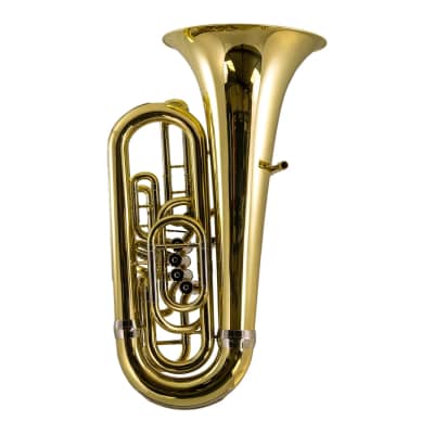 John Packer JP279F Key of F Yellow Brass Brass Body Tuba | Reverb