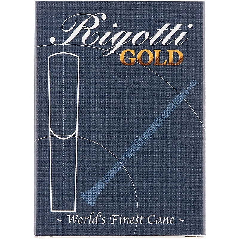 Rigotti Gold Clarinet Reeds Strength 4 Light | Reverb