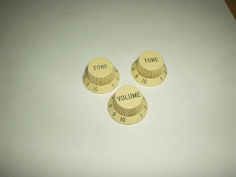 Vintage Fender Japan VTT knobs '80s | Reverb