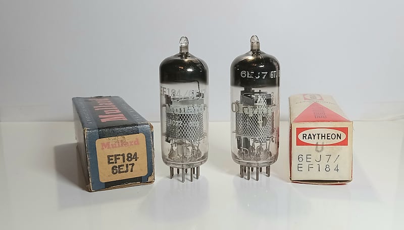 2 Ef184/6ej7 Hickock tested | Reverb