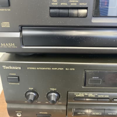 Technics full stereo system Su-G75 1989 - Gray | Reverb