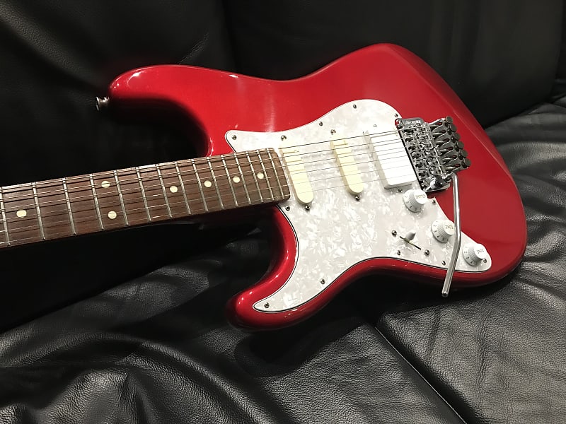 Fernandes The function stratocaster Japan Left Hand Lefty Emg | Reverb