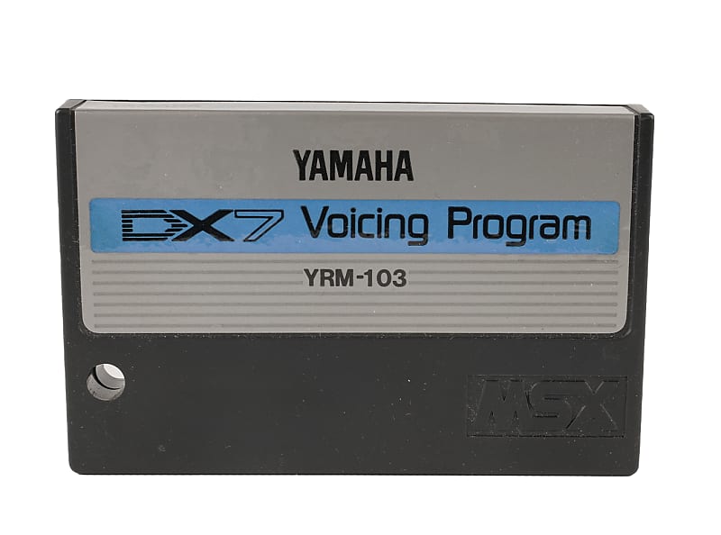 Yamaha YRM-103 DX7 Voicing Program Cartridge for CX-5M | Reverb