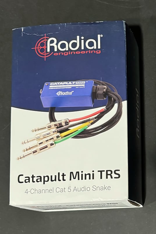 Radial Catapult Mini TRS - Blue | Reverb