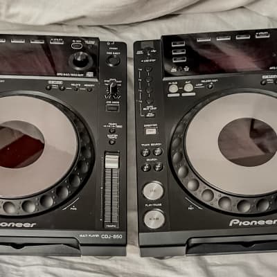 Pioneer CDJ-850-k (Pair) - Black | Reverb