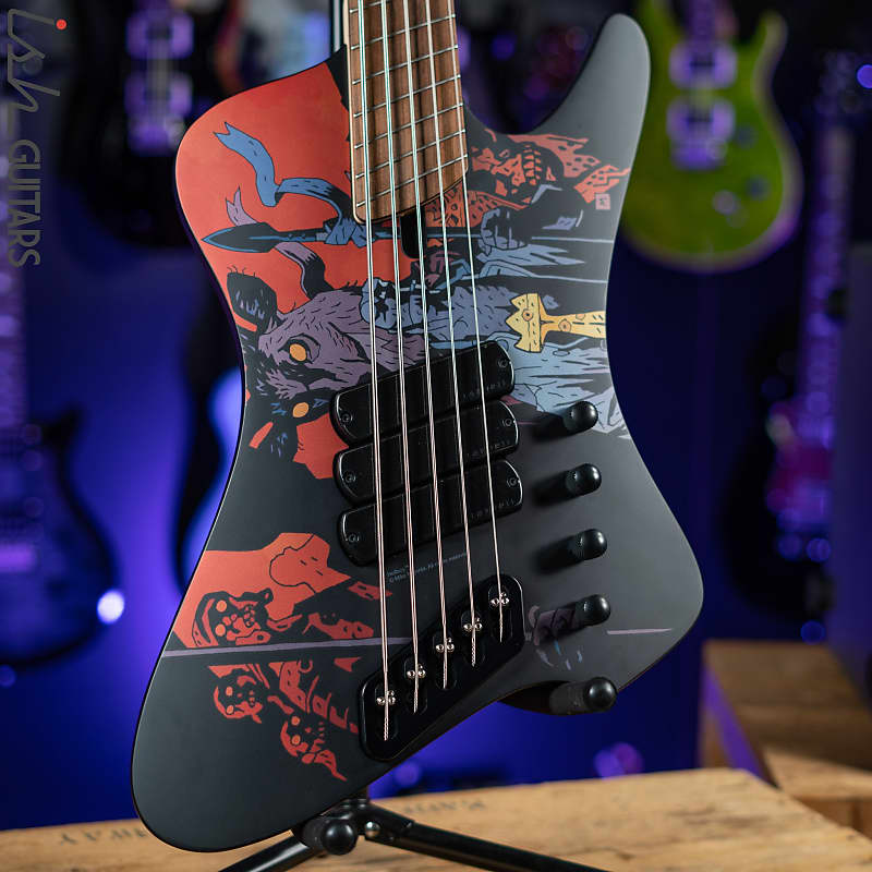 Dingwall D-Roc Standard 5-String Bass Hellboy | Reverb Australia