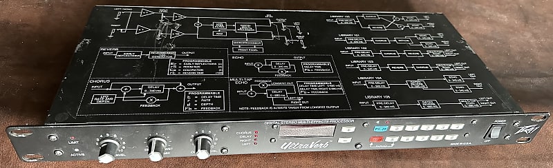 Peavey UltraVerb Digital Stereo Multi-Effects Processor FREE | Reverb