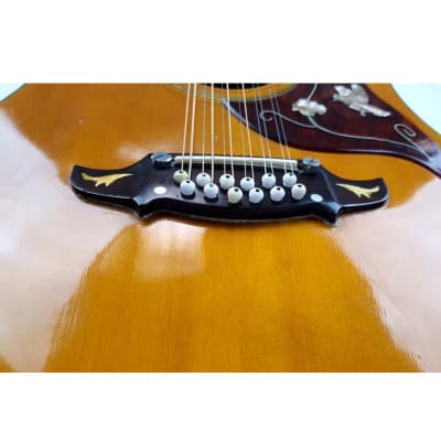 1970 Ventura Bruno V-24 12-String Acoustic-Electric Guitar | Reverb