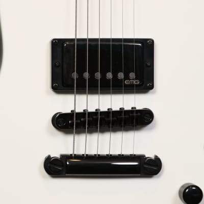 Used ESP LTD Snakebyte James Hetfield Metallica Snow White | Reverb