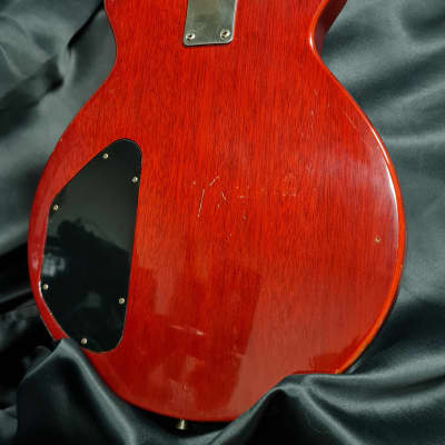 Morris Les Paul Junior DC 1970 - Cherry Red | Reverb