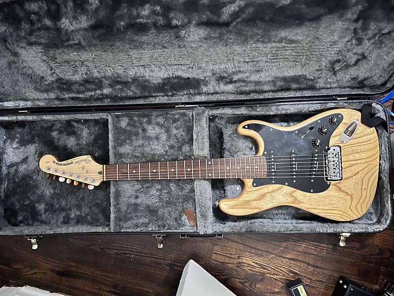 Modded Squier Stratocaster VII with bare knuckle electronics | Reverb