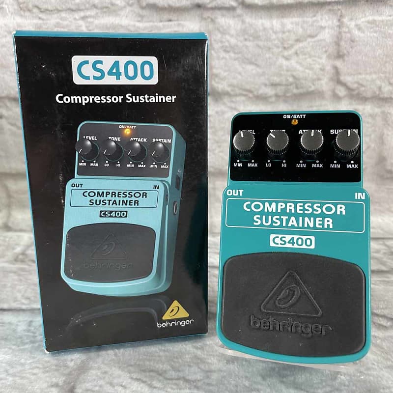 Used: Behringer CS400 Compressor Pedal | Reverb