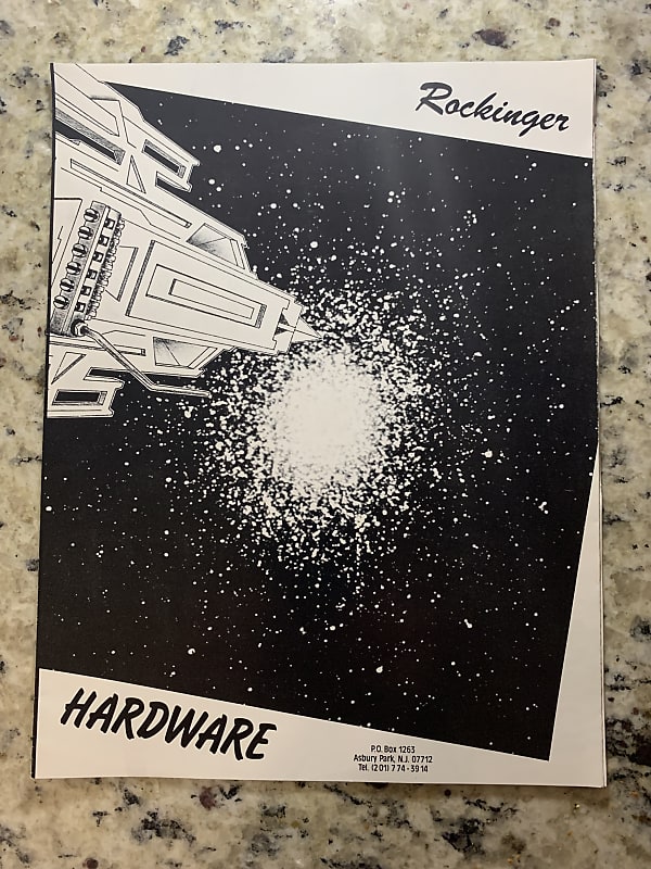 Rockinger Tremolo & Bridge Parts Catalog 80’s | Reverb