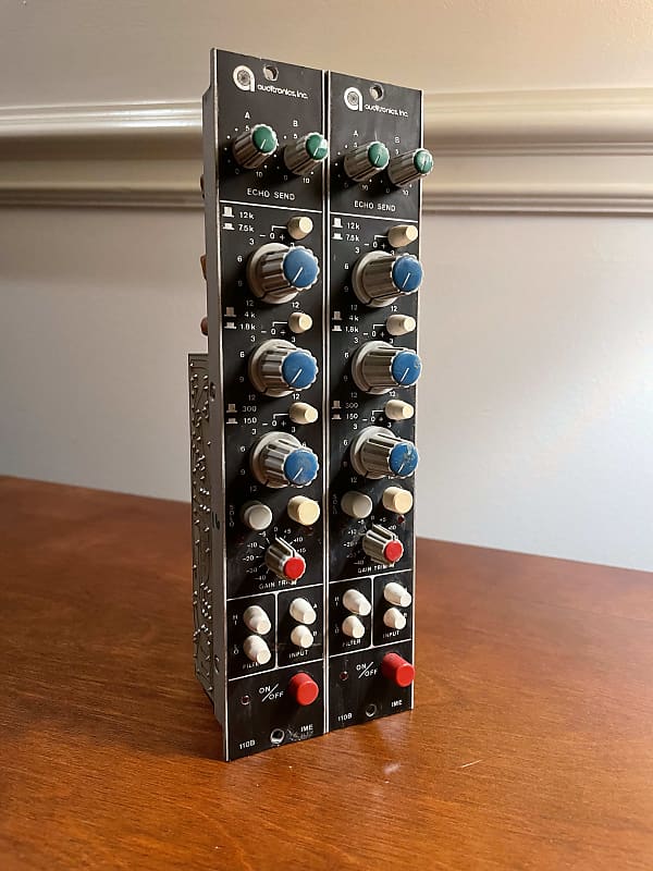 Vintage 1970s Pair Auditronics Grandson 110 Mic Pre Modules | Reverb