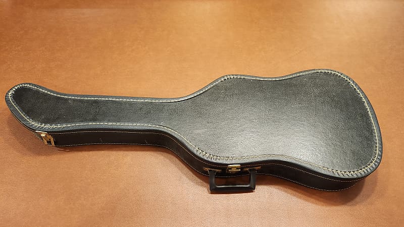 Atco Vintage Guitar Case 1960's? - Black Chipboard | Reverb