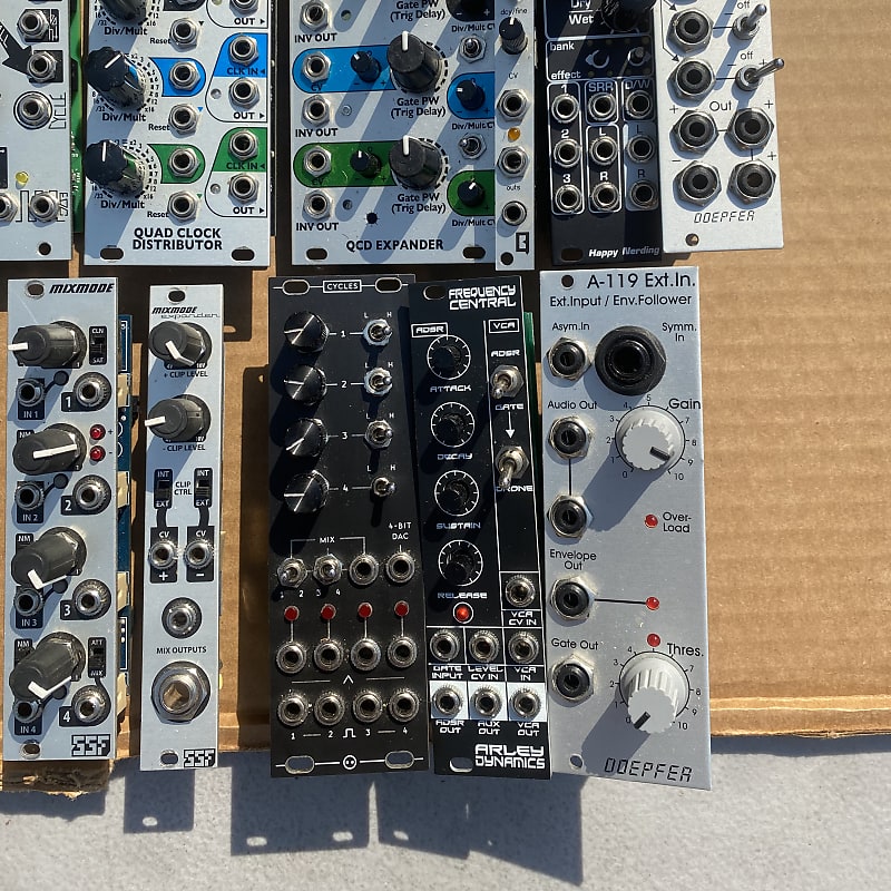 Frequency Central Arley Dynamics (CEM3310 based ADSR/VCA) for | Reverb