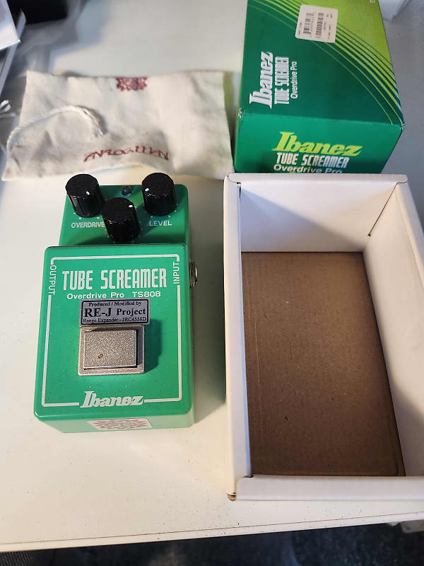 Ibanez Tube Screamer Overdrive Pro TS-808 2020's w/ Analogman | Reverb