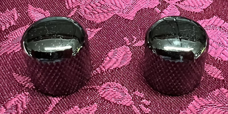 Ibanez Metal knobs, push on 1993 Cosmo Black | Reverb