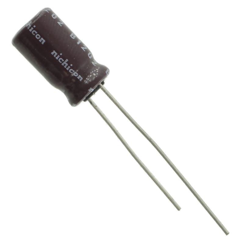 Nichicon PW series 105C electrolytic capacitor, fresh stock, | Reverb