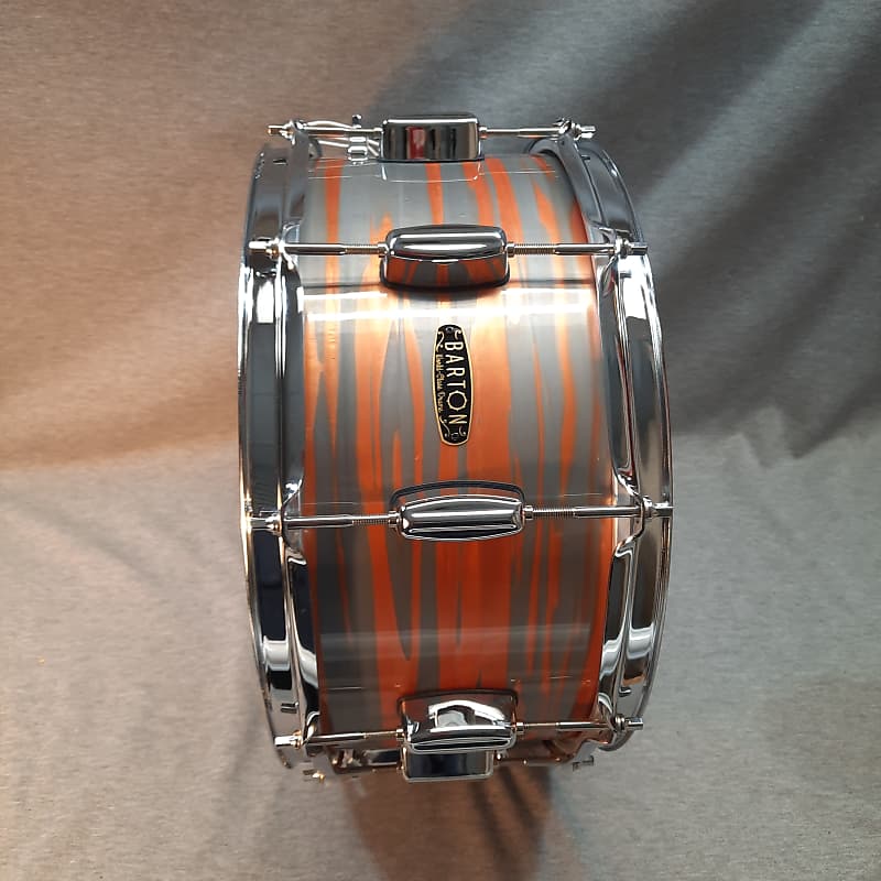 Barton 6.5 X 14 Maple Snare - Martian Oyster | Reverb