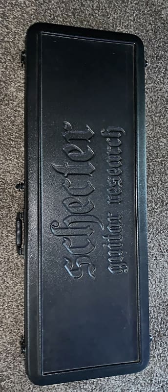 Schecter Guitar research Hardshell case for hellraiser | Reverb