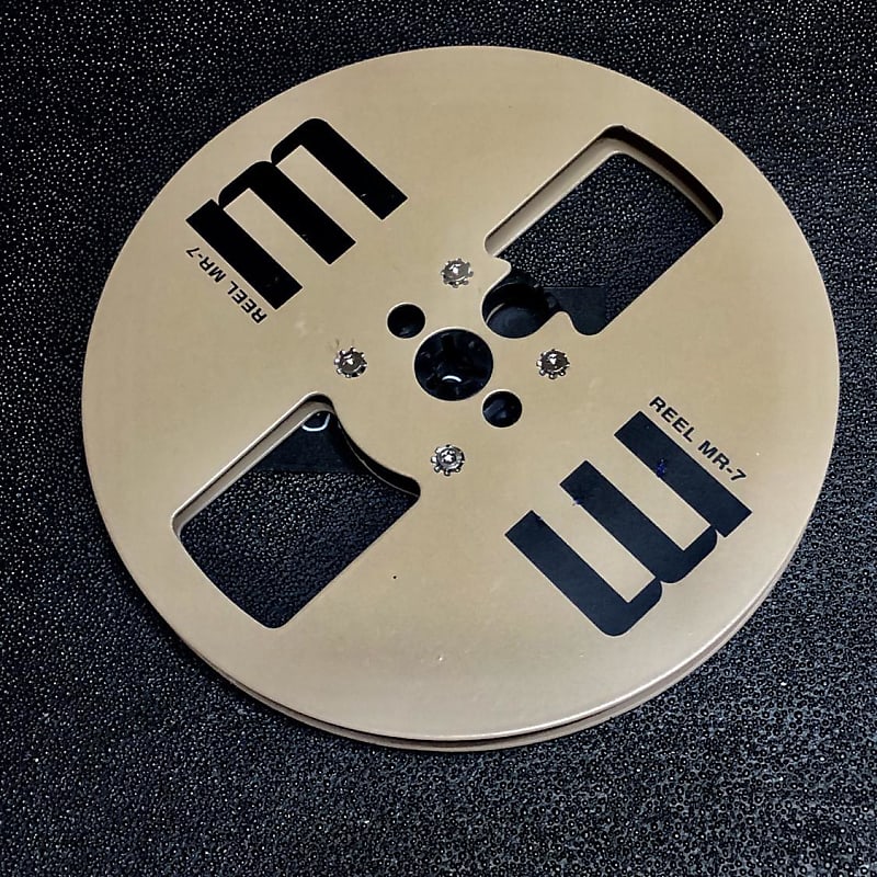 Handmade Heavy duty 7" Take up.Metal Reel to Reel . Tan ( | Reverb