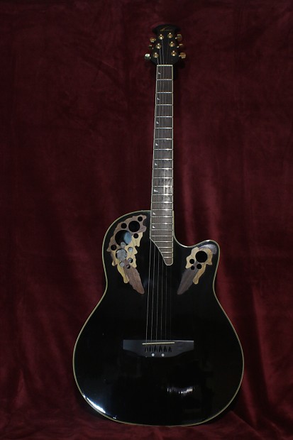 Ovation DCS 247S - Longneck 2002 Black | Reverb