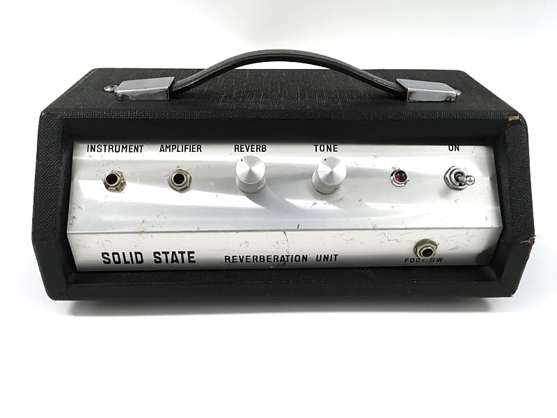 Vintage Solid State Reverb Tank Unit Guitar Amplifier JAPAN | Reverb
