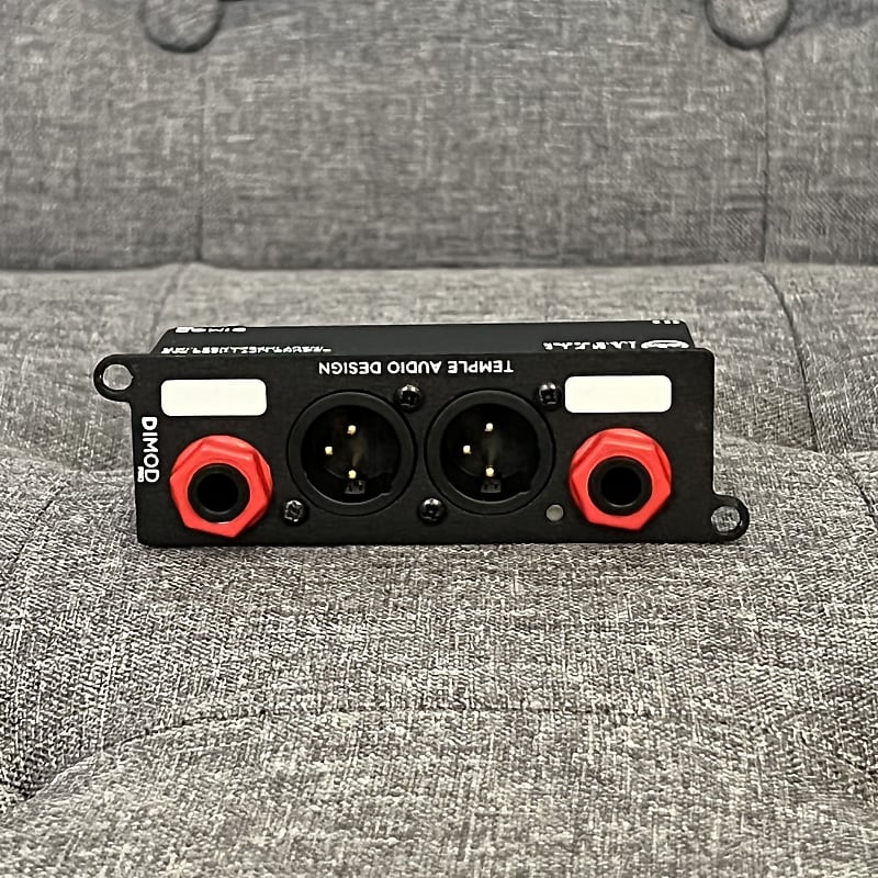 Temple Audio DI MOD Pro Stereo Direct Box Module | Reverb