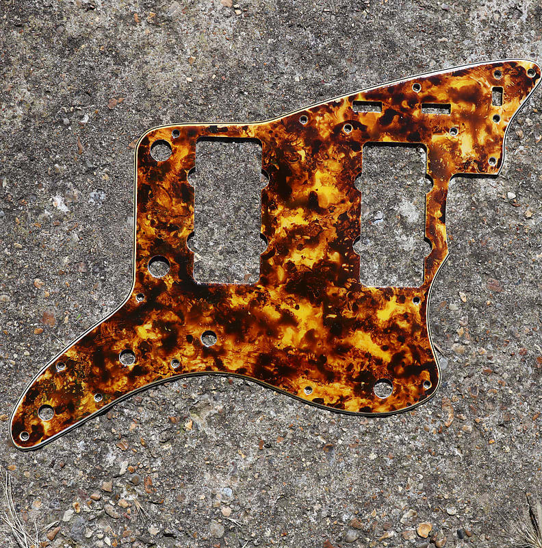 Reptile_guards Jazzmaster US Tortoise Shell Pickguard - | Reverb
