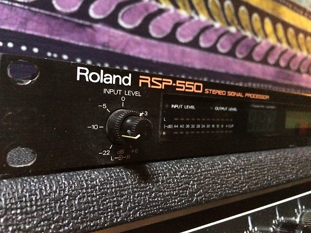 Roland RSP-550 Stereo Signal Processor Multi Effect Rack Unit | Reverb