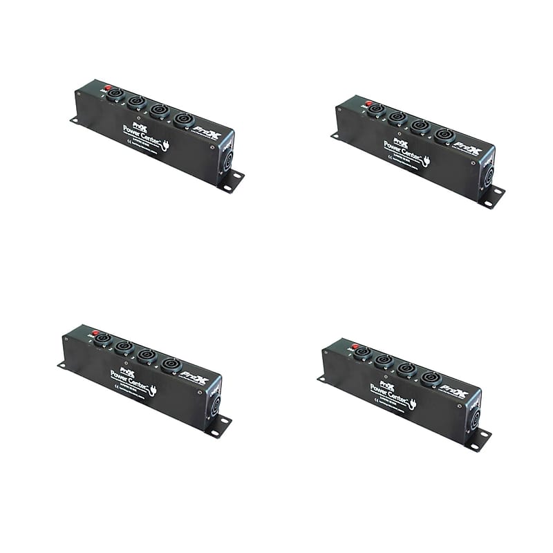 4 pk PROX Power Pass thur Splitter Box w/4 True1 Connections | Reverb