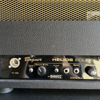 Bogner Helios Eclipse 3-Channel 100-Watt Guitar Amp Head | Reverb